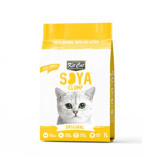 Kit Cat Soybean Litter Soya Clump Original 7L - Kit Cat International ...