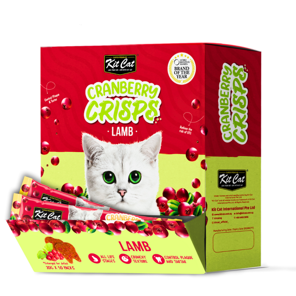 Kit Cat Cranberry Crisps Lamb - Kit Cat International Pte Ltd