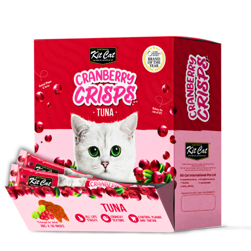 Kit Cat Cranberry Crisps Tuna - Kit Cat International Pte Ltd