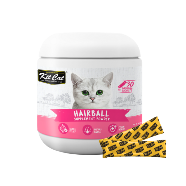 Kit Cat Supplement Powder Hairball - Kit Cat International Pte Ltd